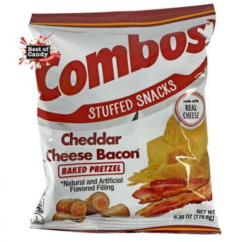 Pretzel Combos Cheddar Cheese Bacon 179g