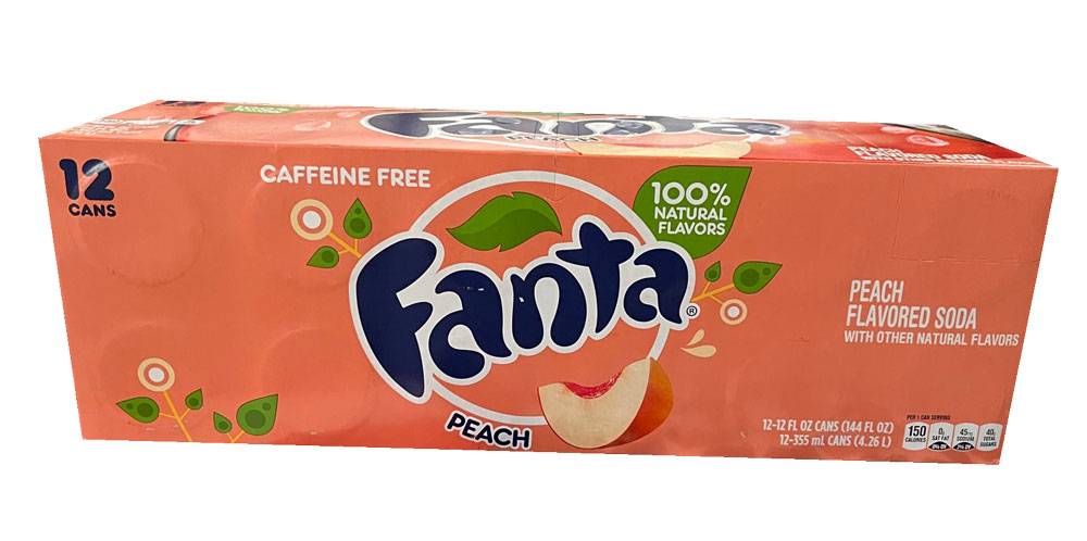 Fanta Peach 355ml 12er Pack